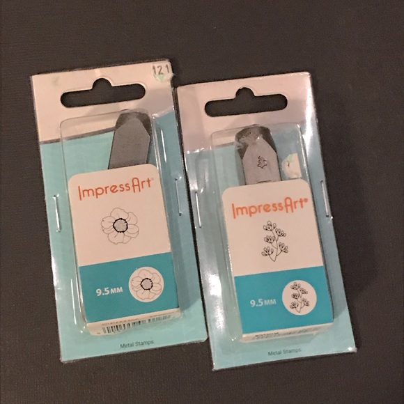 Timbri Metallo Impressart Set Timbri In Metallo Impressart - 4 Pezzi ...